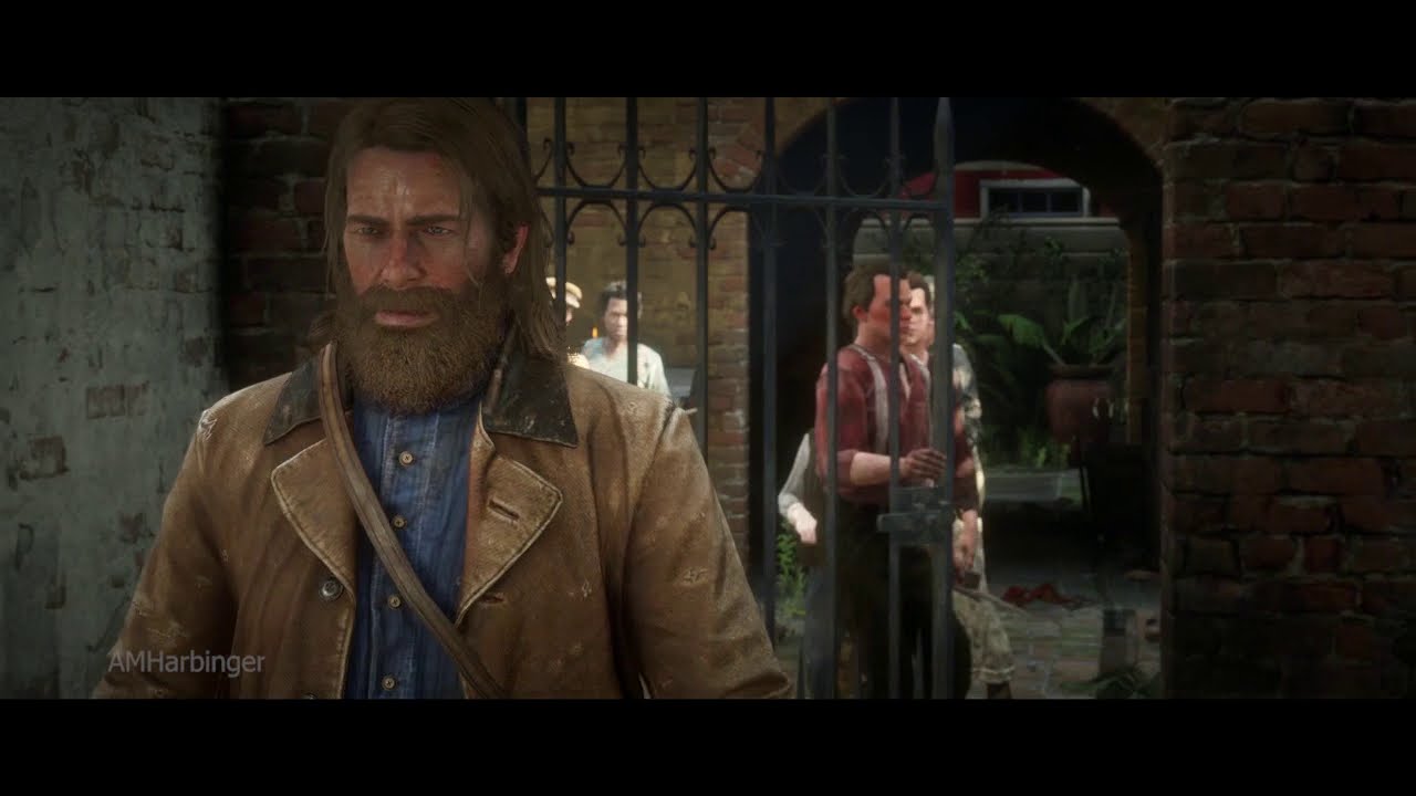 Red Dead Redemption 2 Kid Robs Arthur in the Big City - YouTube