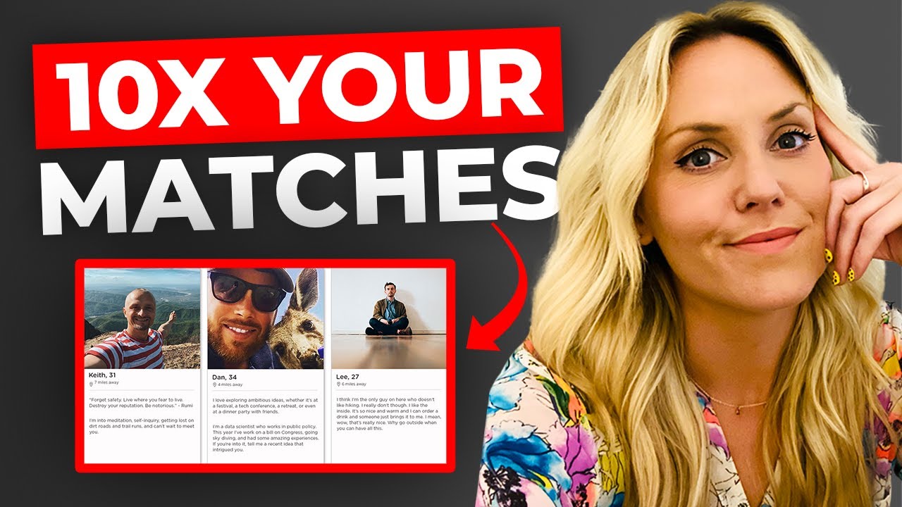 Dating App Tips For Men | How To Make Your Profile Stand Out - YouTube