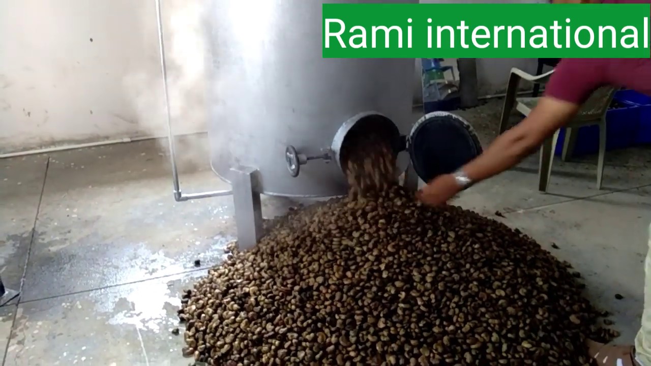 Cashew Boiler Machine By RAMI INTERNATIONAL MOB : 9998456515 - YouTube
