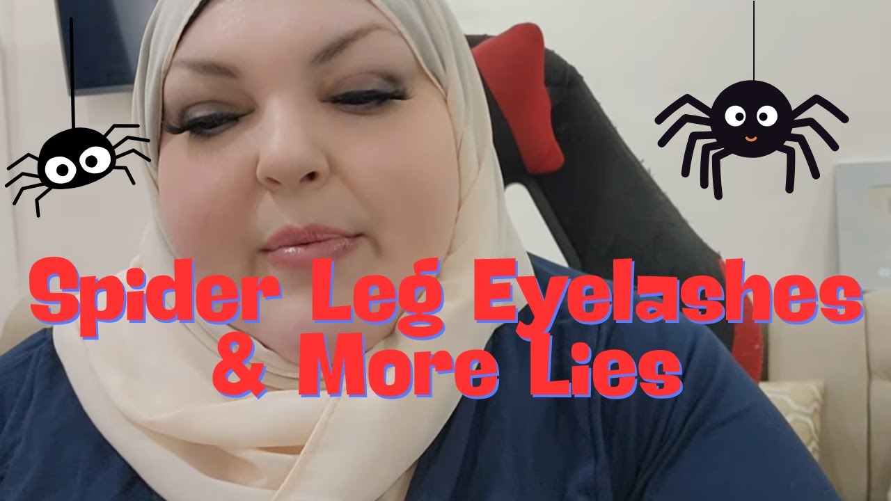 Foodie Spills More Lies With Her Temu Eyelashes - YouTube