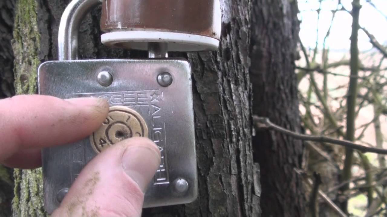 Weird Padlock Multicache - YouTube