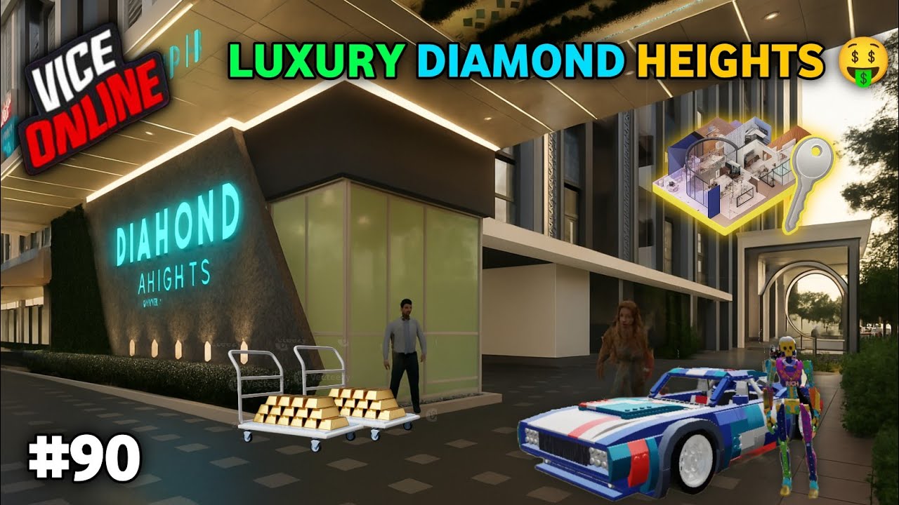 I PURCHASE DIAMOND HEIGHTS & WASTE 4000 DIAMOND 💥 in flex city / VICE ONLINE RP GAME - YouTube