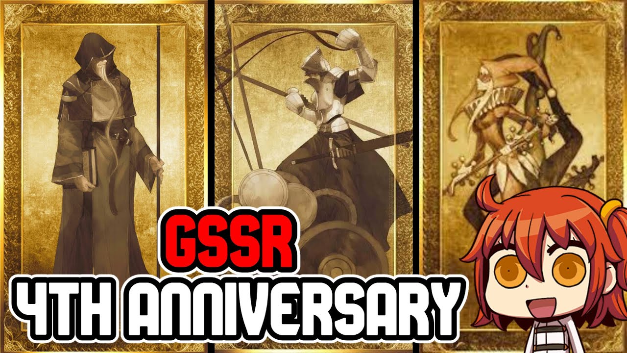 4th ANNIVERSARY GSSR ROLLS! (3 TIMES!) | Fate/Grand Order (FGO NA ...