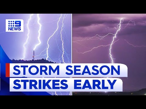 More than 34,000 lightning strikes hit Queensland as storm threat rolls ...