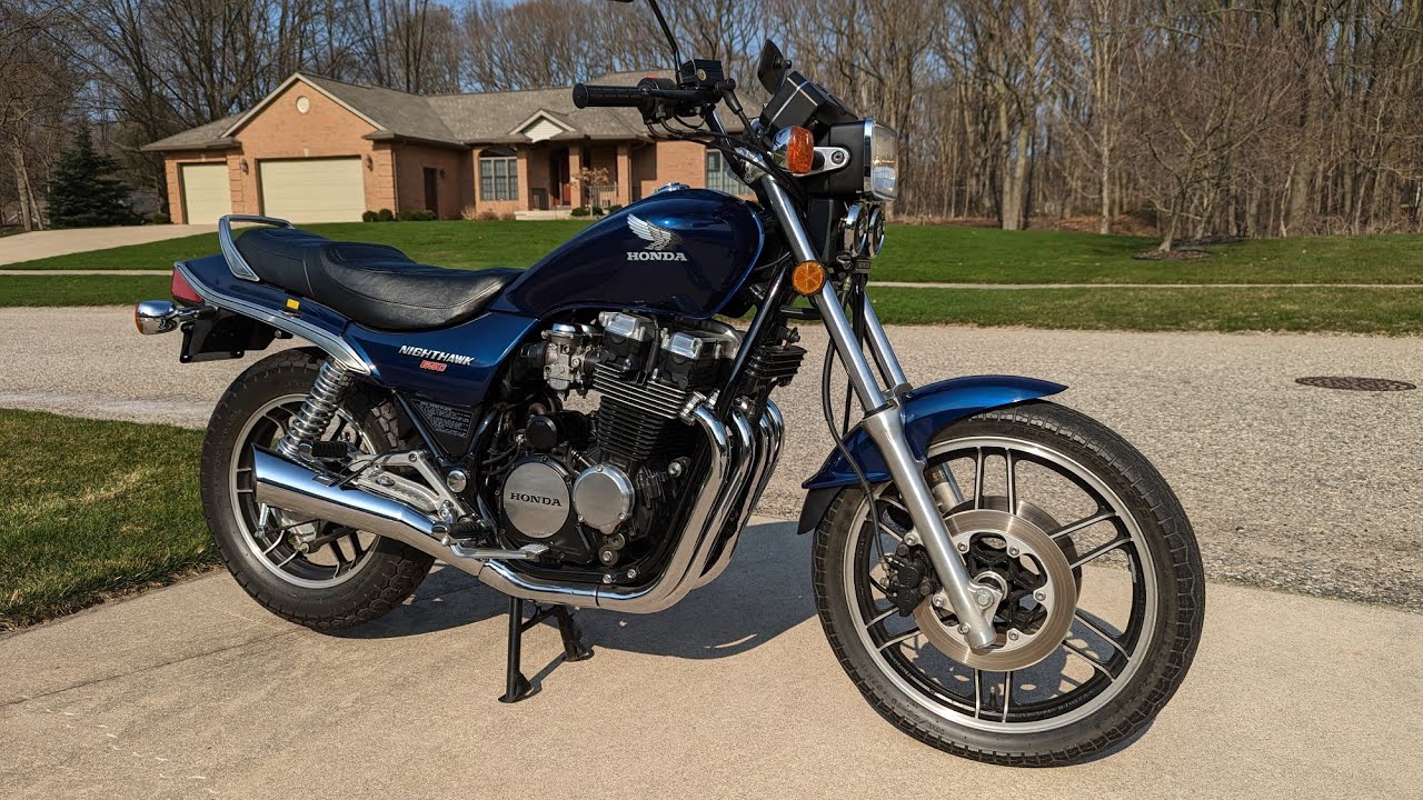 Mike's 1985 Honda Nighthawk CB650SC 650 - YouTube