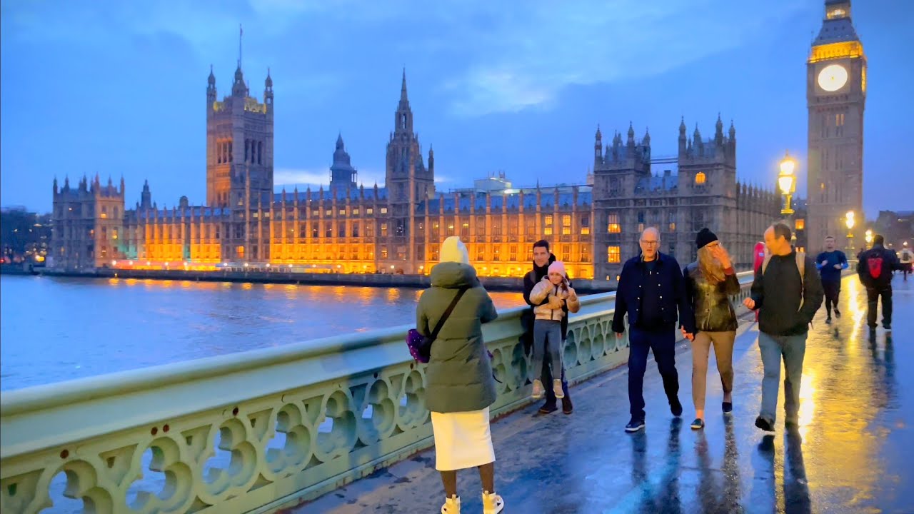 Big Ben | London Eye | Let's walk around Bigben and London Eye after it ...