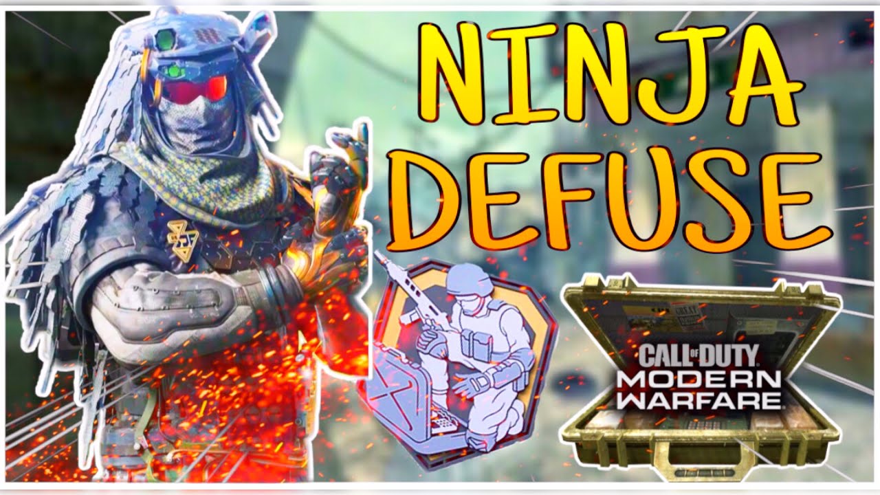 NINJA DEFUSE IN SEARCH AND DESTROY ~ Modern Warfare - YouTube