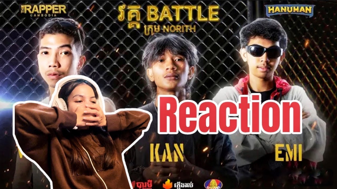 THE RAPPER CAMBODIA | EP.6 | BATTLE ROUND | EMI X VANNO X KAN ...