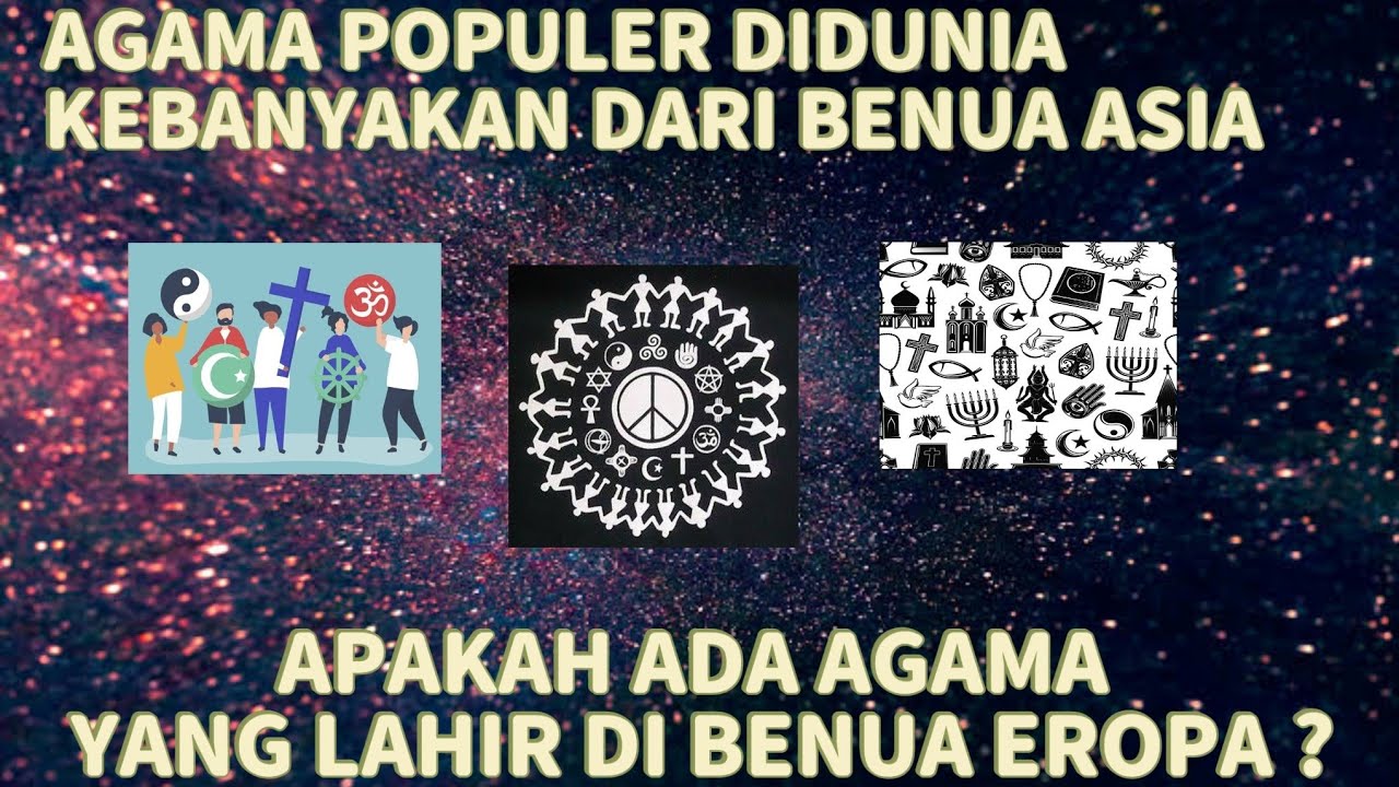 Agama-agama asli dari Benua Eropa yang kalah populer dari agama-agama ...