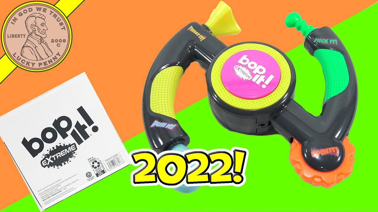 2022 Bop It! Extreme Handheld Game Comparing All 4 Bop It! Extremes ...