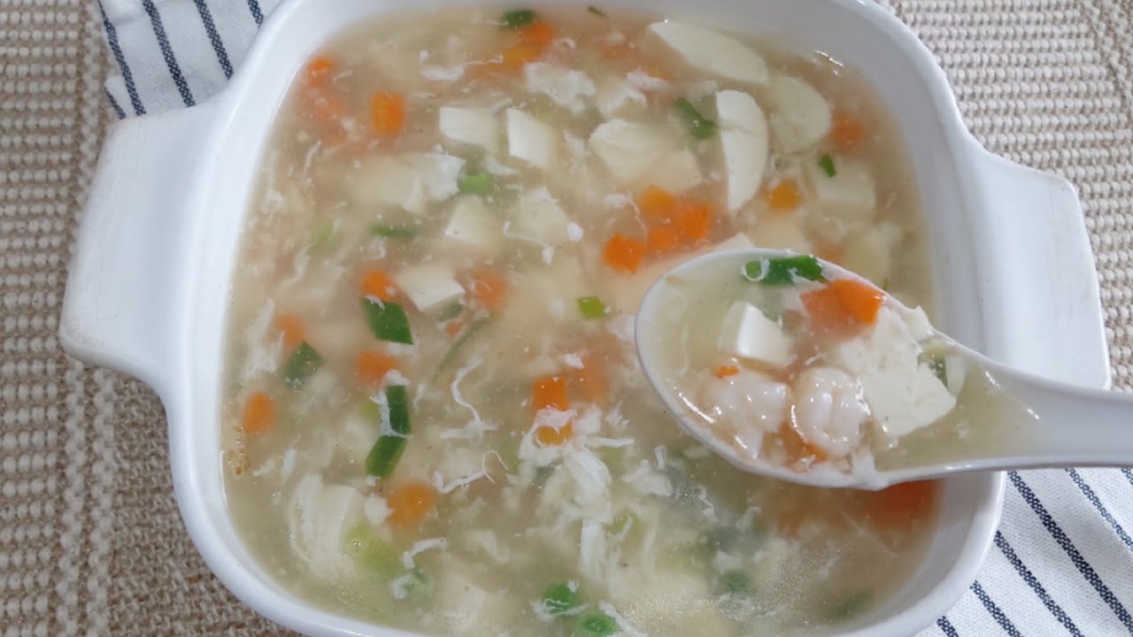 SOUP TAHU SUPER LEMBUT - YouTube