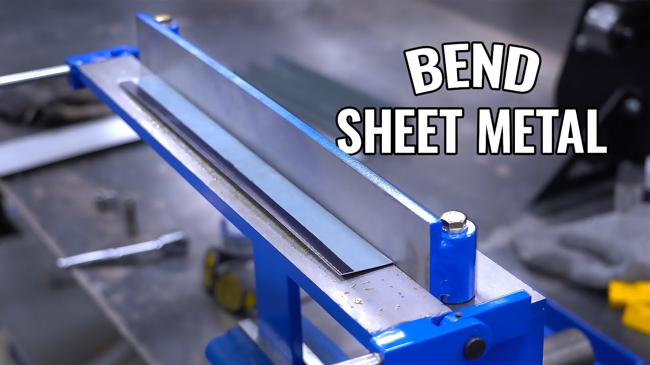 DIY SHEET METAL with Brake - Making Patch Panels on Project Sunny - YouTube