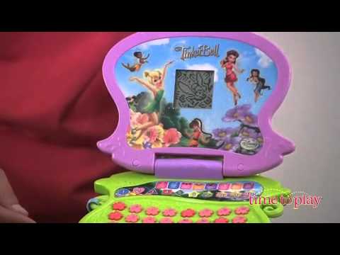 Disney Fairies Tinker Bell Laptops from Oregon Scientific - YouTube