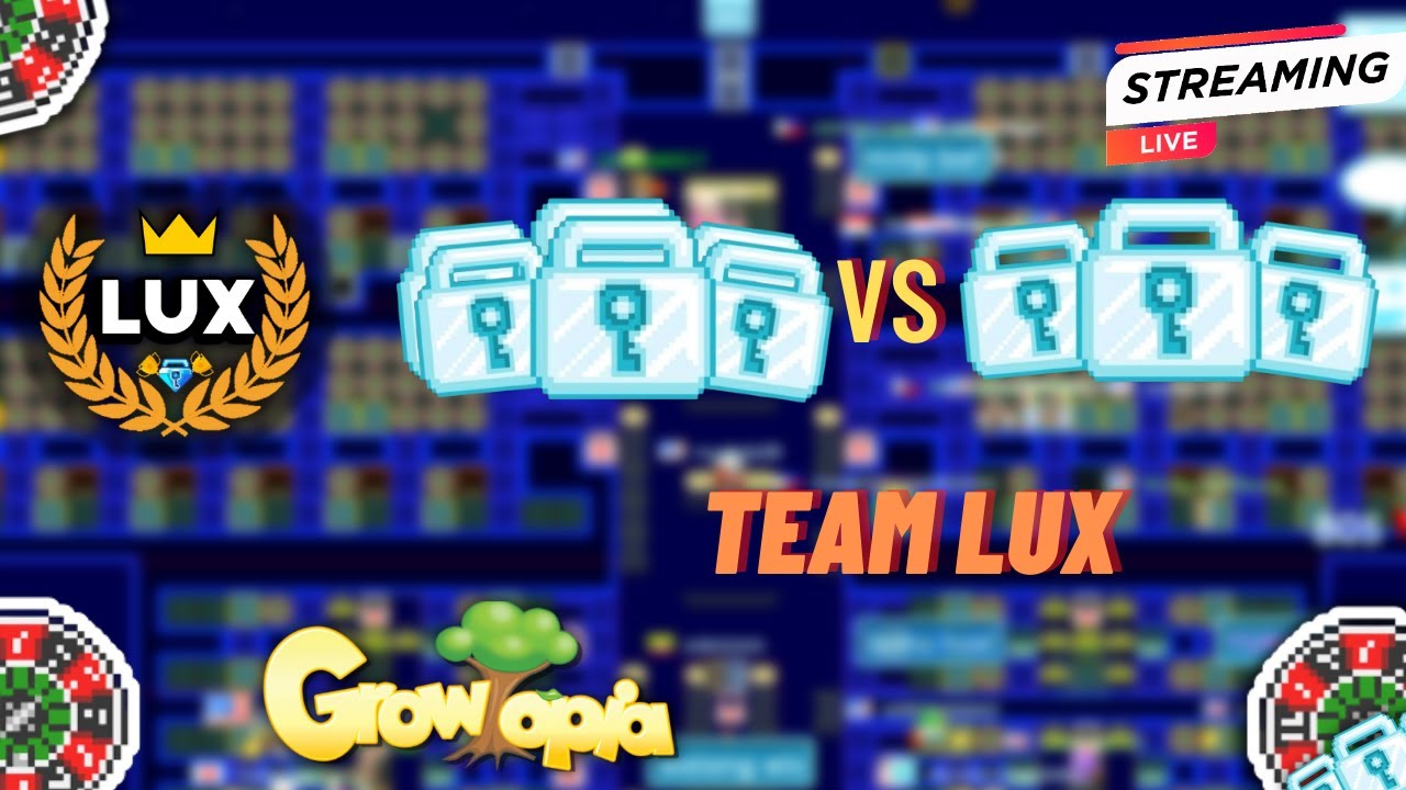 GROWTOPIA CASINO TEAMLUX? (BJ/CSN/REME/QQ) - YouTube
