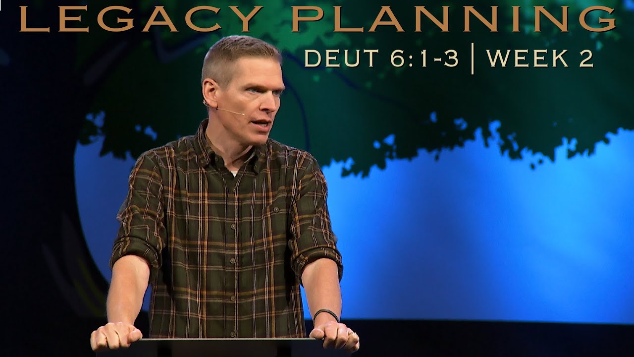 Pastor Ben Rudolph | Legacy Planning | Week 2 - YouTube