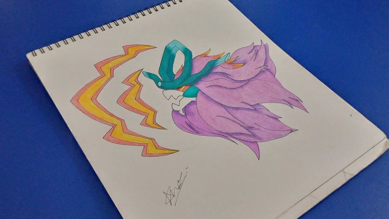Drawing Walking Wake | Pokemon Fan-art - YouTube