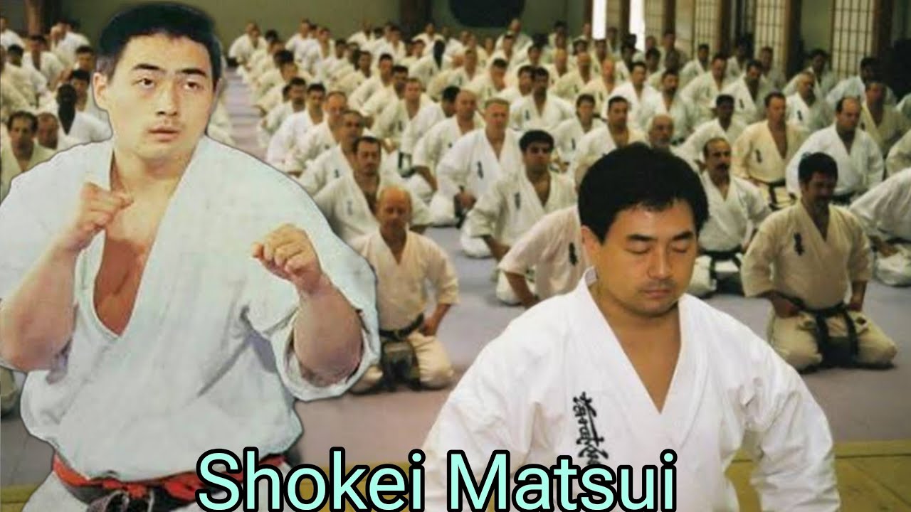 SHOKEI MATSUI Legenda Kyokushin Karate - YouTube