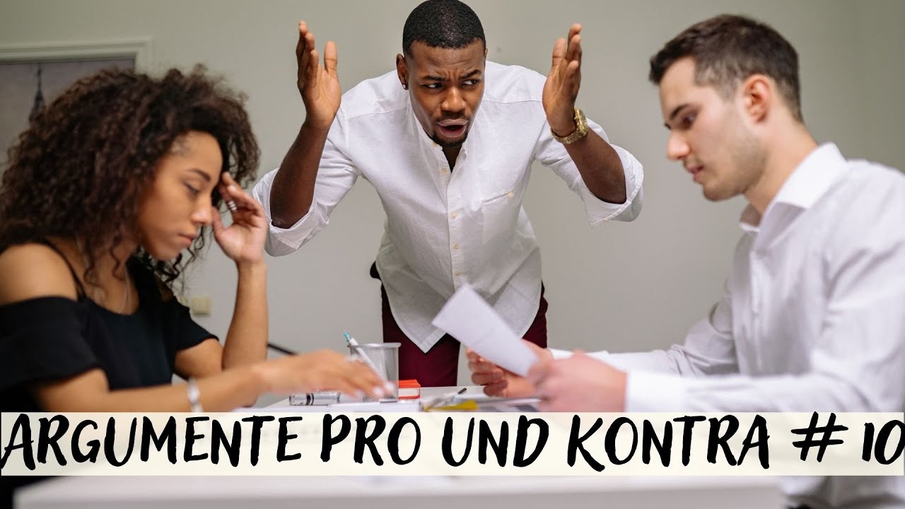 B1 B2 Mündliche Prüfung | Argumente Pro und Kontra I Deutsch lernen I ...