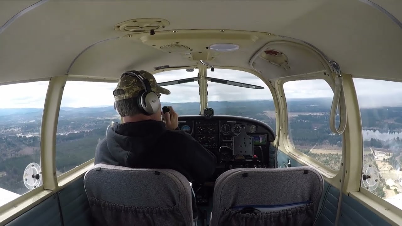 Instrument Approach KSHN Runway 23 with Circle-To-Land Runway 05 - YouTube