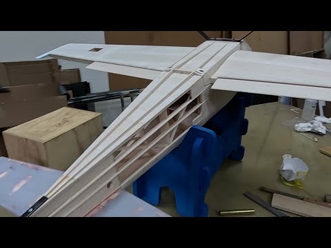 DR-107 One Design RC plane build, Update #15b, Building the belly pan ...