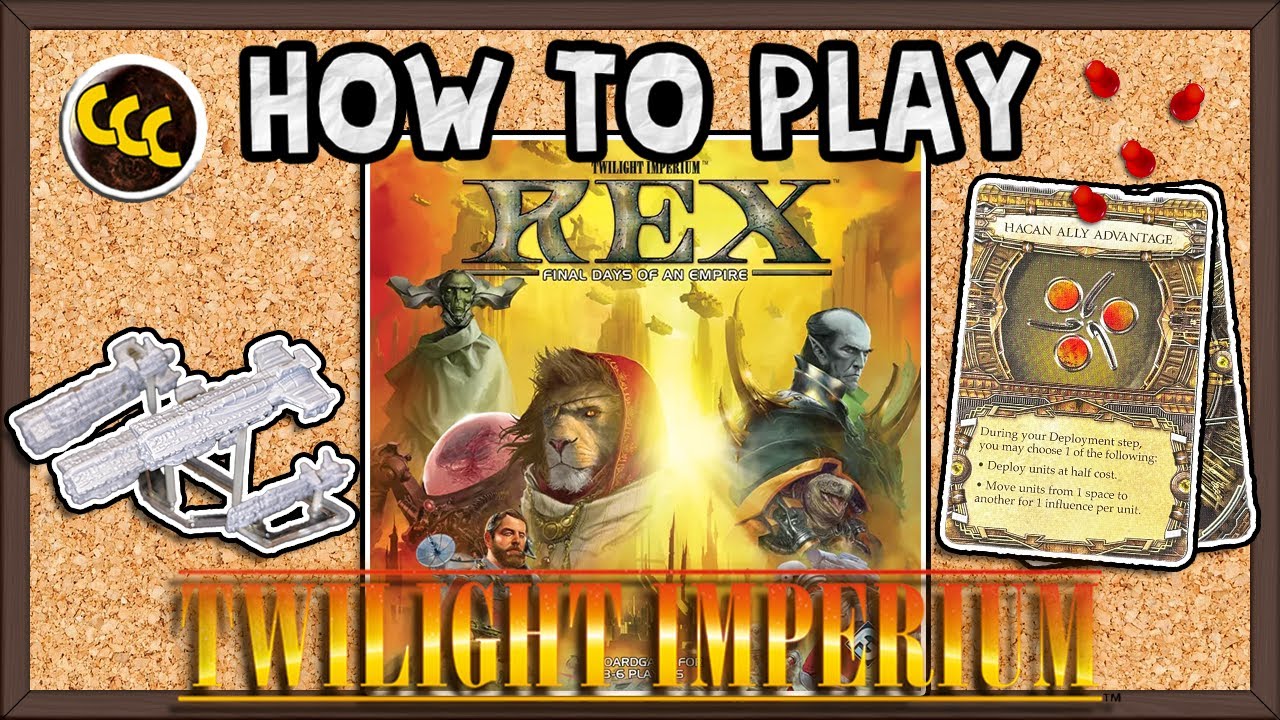 How to Play REX: FINAL DAYS OF AN EMPIRE | Twilight Imperium - YouTube