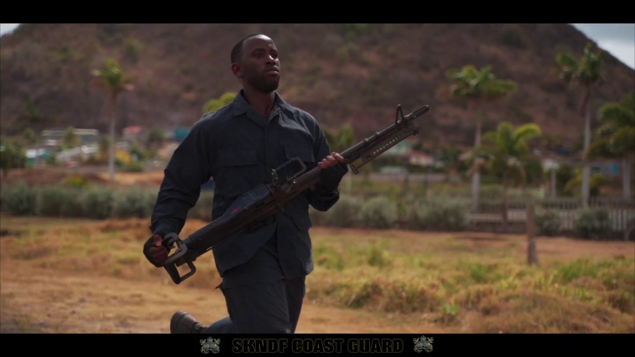 SKNDF Coast Guard Run and Shoot Shift Competition - YouTube