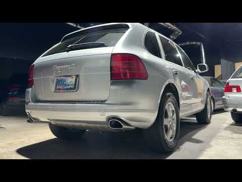 Non Sunroof Crystal Silver 2005 Porsche Cayenne S V8 Cold Start 09252026