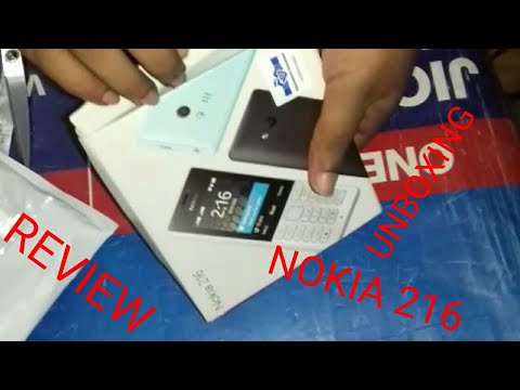 NOKIA 216 MOBILE UNBOXING &REVIEW