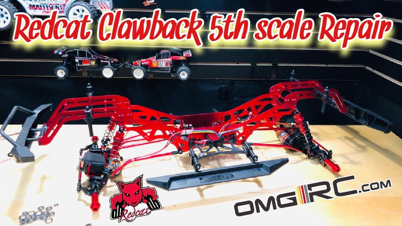 I neglected my Redcat Clawback 1/5th Scale Crawler OMGRC - YouTube