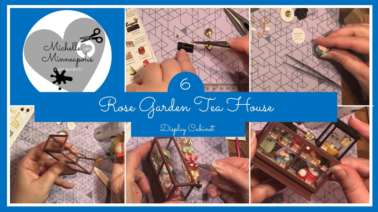DIY Miniature Dollhouse Kit || Rose Garden Tea House - Part 6: The ...