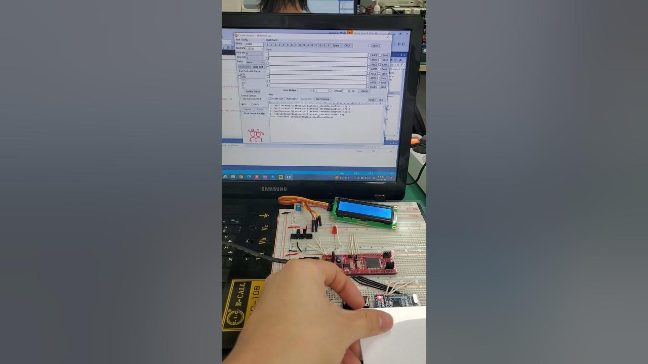 ATMega128) UART 통신 활용 디버깅 - YouTube