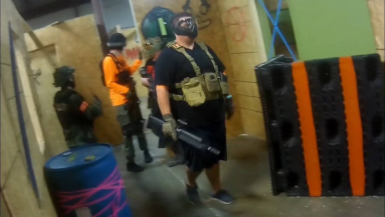 grown man gets mad over airsoft - YouTube