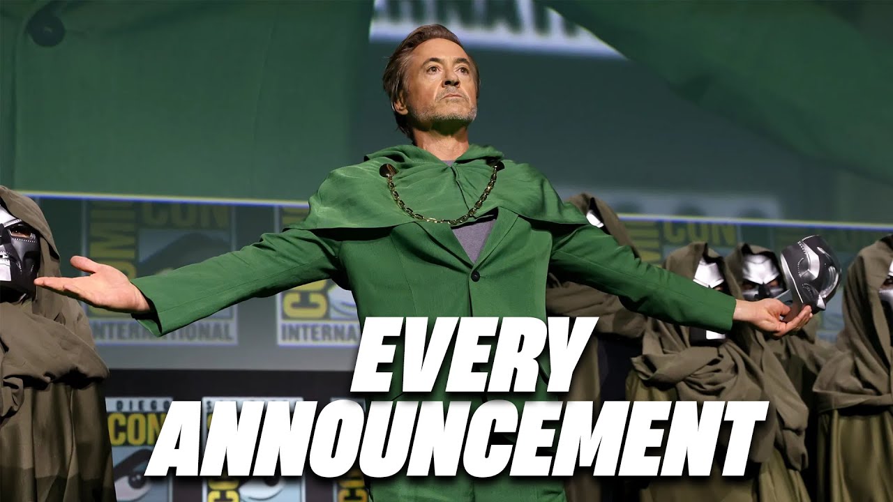 Every Major Announcement is San Diego Comic-Con 2024!! RDJ is Backkk ...