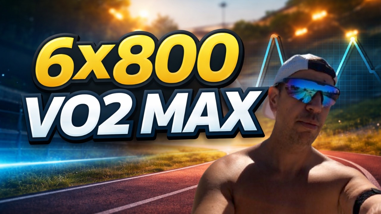 6x800 trabajando el V02 Máx I Entrenamiento clave para el 10k - YouTube
