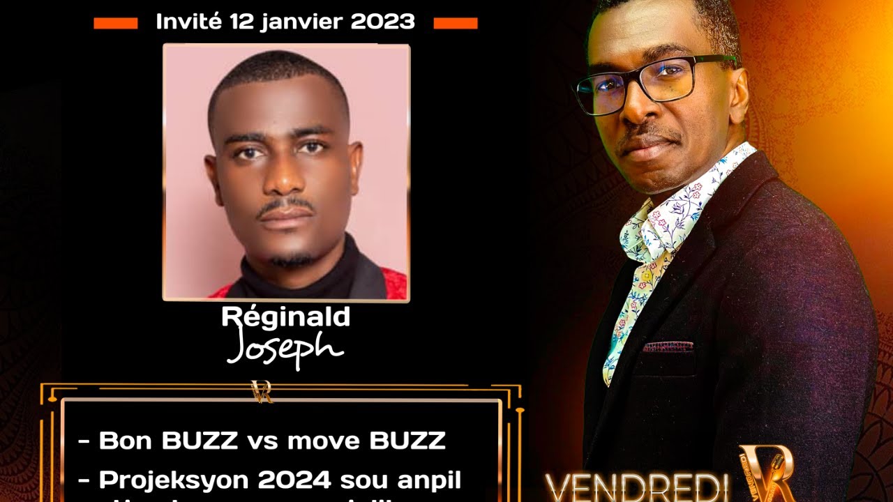 Vendredi RECAP: yon emisyon deba ak Reginald Joseph - YouTube