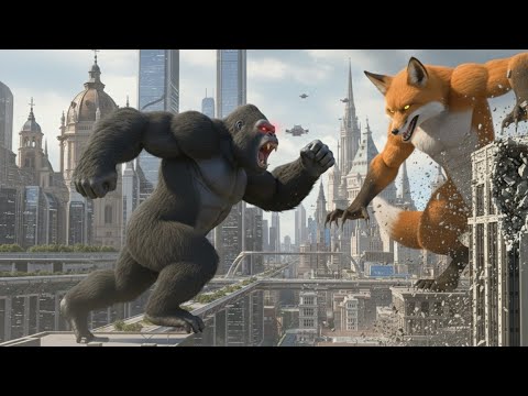 King Kong vs Humanoid Fox – The Final Battle for Survival | Epic ...
