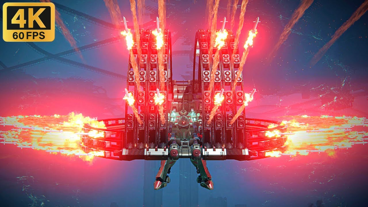 Armored Core 6 - Balteus Boss Fight [4K 60FPS] [PS5] - YouTube