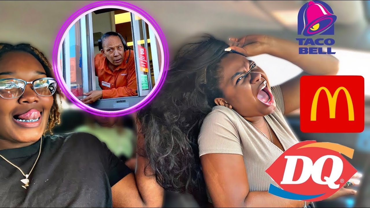 SNATCHING MY GF WIG OFF IN THE DRIVE THROUGH😂😈 *Funny Employee ...