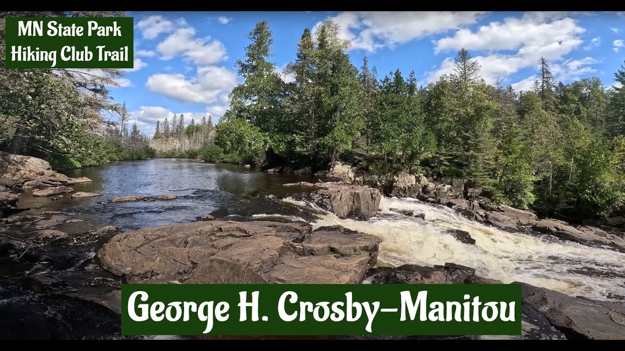 George H Crosby-Manitou - MN State Park Hiking Club Trail Review - YouTube