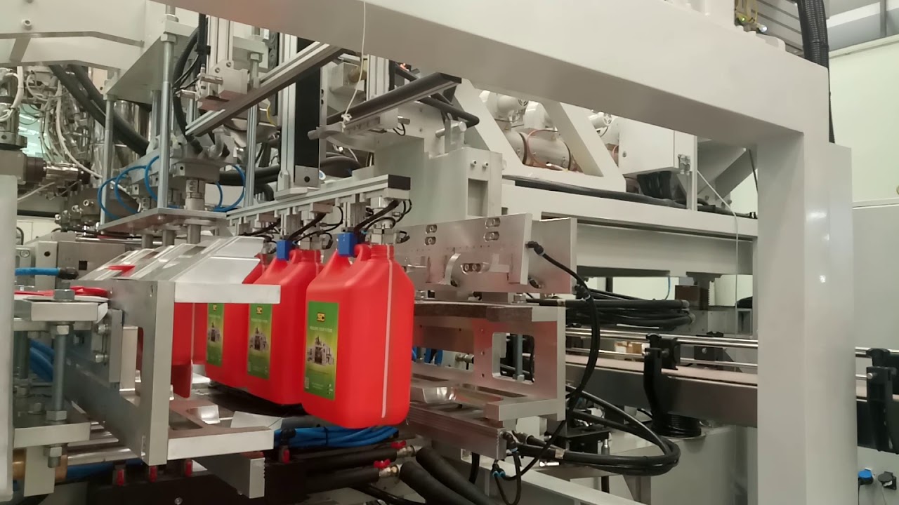 SMC - 10,000TG Servo Pump (PE 3x260 mm, View Stripe with IML) - YouTube