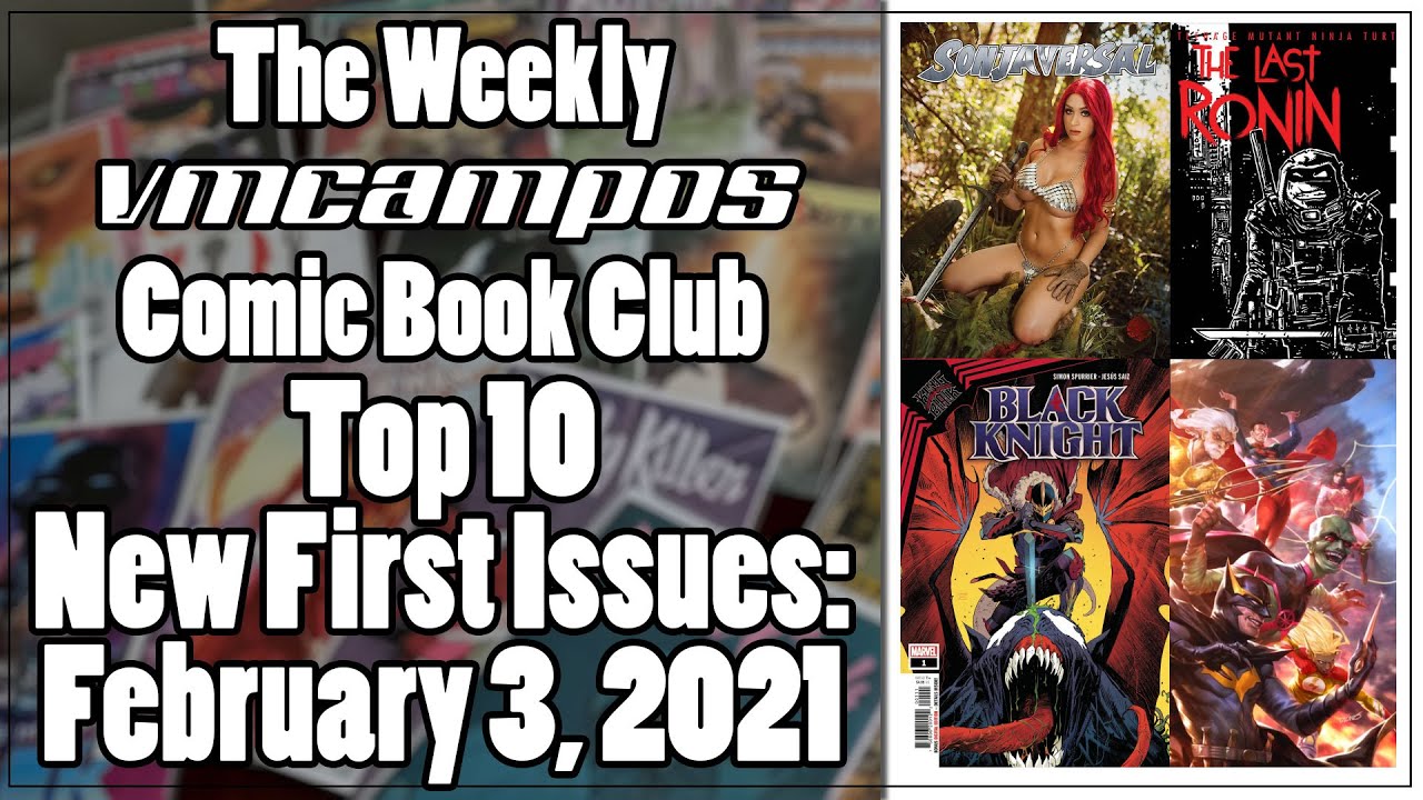 February 3 Top 10 New Comics This Week - YouTube