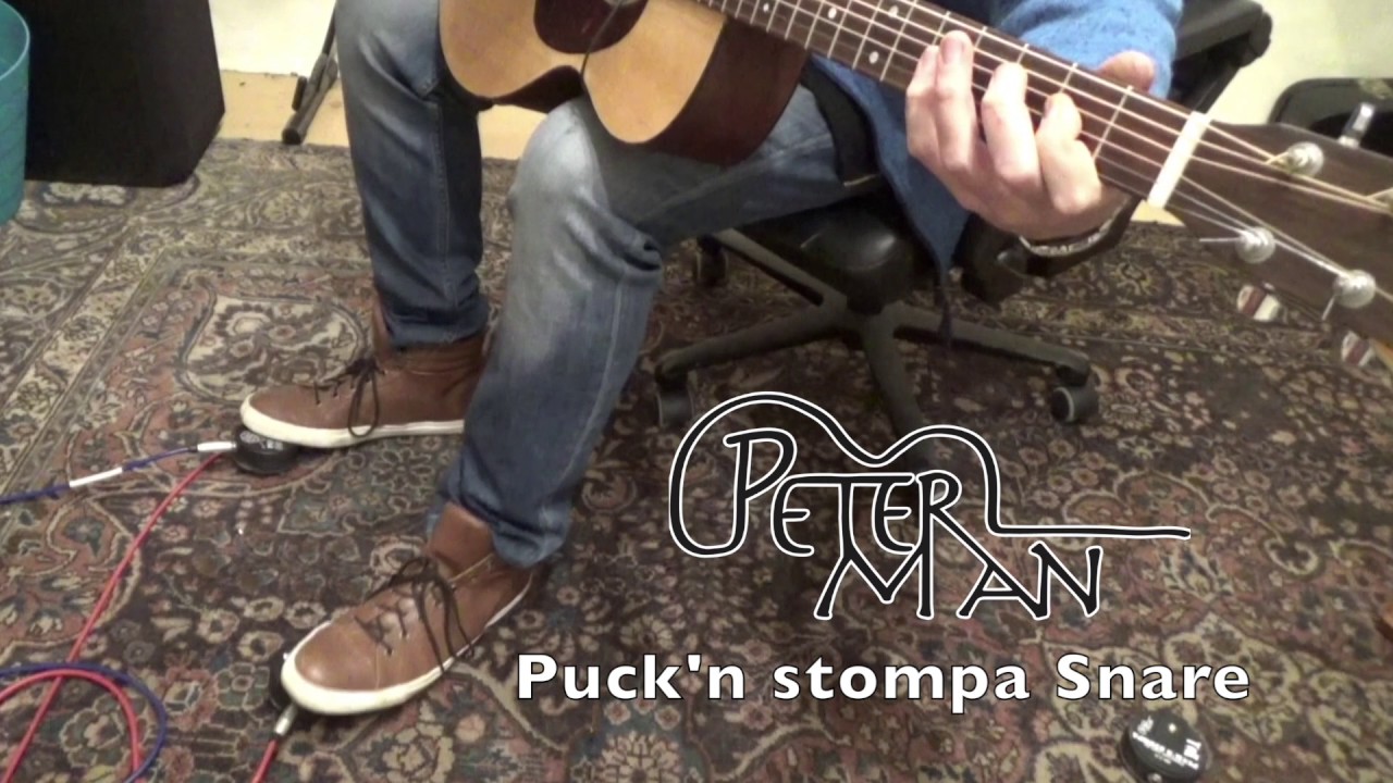 Stompbox Pucks stompa Snare Peterman Demonstration 2017 - YouTube