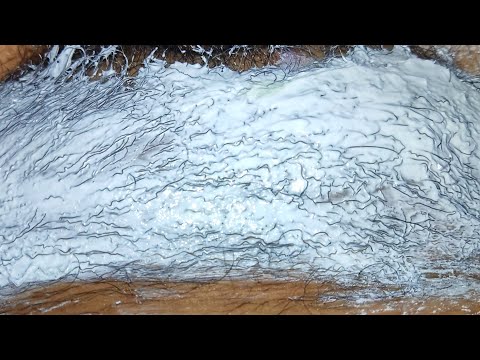 Testing hair removal cream on bikini area - pubic area Hair Removal Cream down below 2023