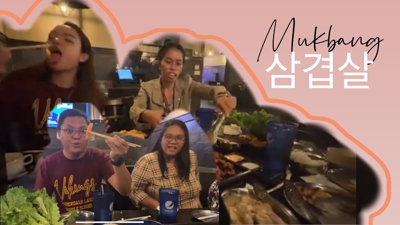 Korean Food Mukbang || ft. Filipino Teachers || Jairah Oriesga - YouTube