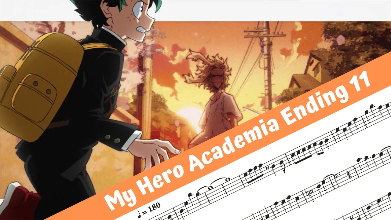 My Hero Academia Ending 11 (Flute) - YouTube
