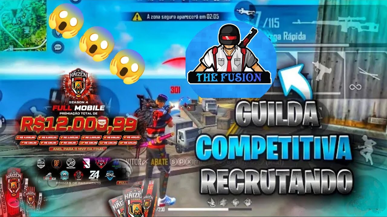 🏆Guilda competitiva recrutando no free fire +Guilda de free fire ...