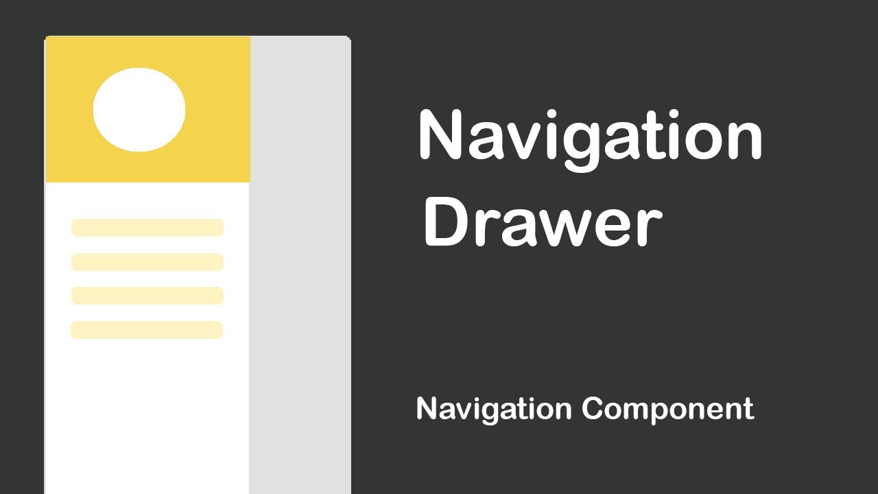 Navigation Drawer with Fragments - Navigation Component in Android Studio Navigation Drawer with Fragments - Navigation Component in Android Studio
