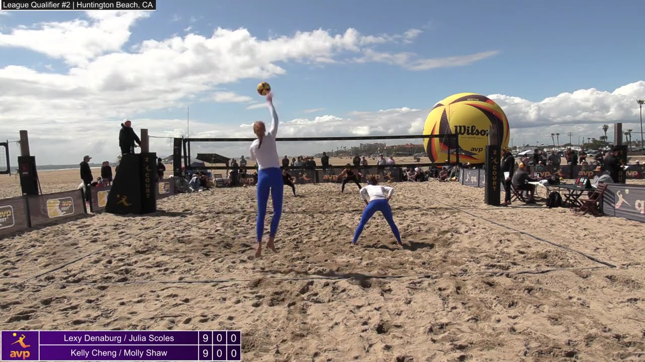 AVP Huntington Beach Qualifier | Lexy Denaburg / Julia Scoles vs. Kelly ...