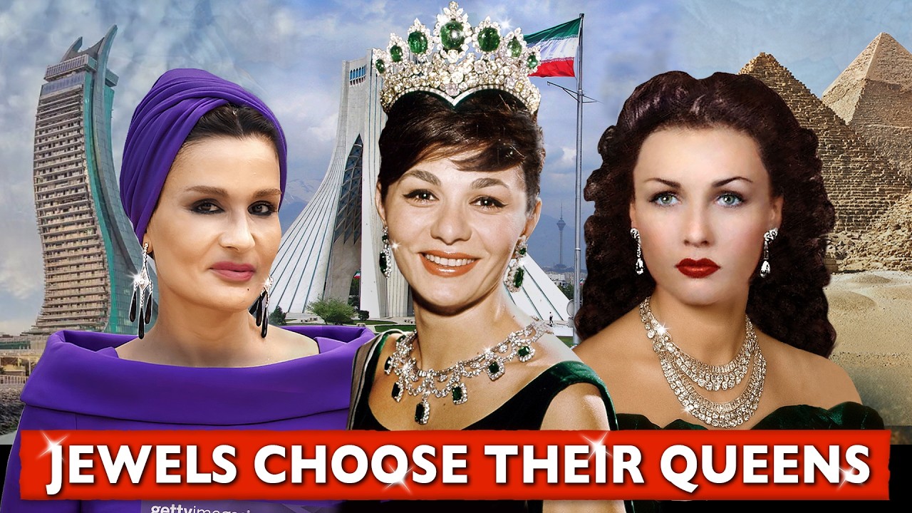Middle East Legendary Jewels: Farah Pahlavi, Princess Fawzia of Egypt ...
