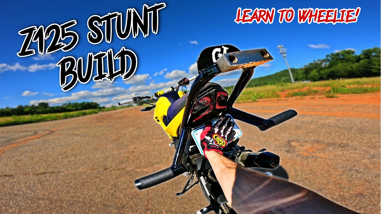 Beginner Stunt Bike Build! Z125 Pro - YouTube